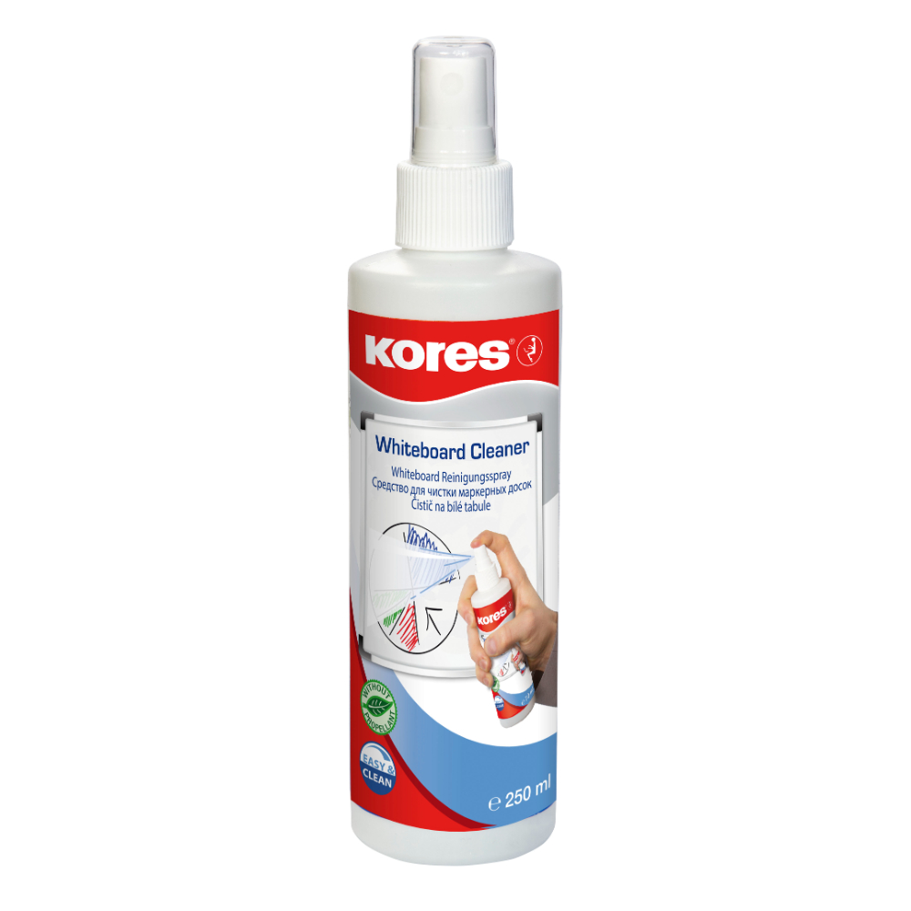 Spray Curatare Whiteboard 250ml Kores » Absolut Office